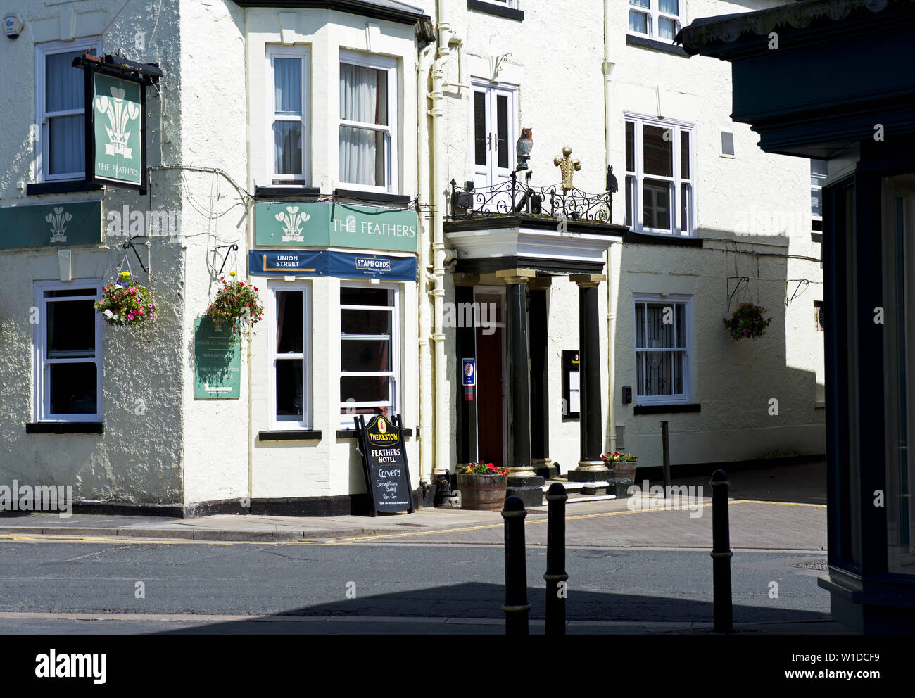 The Feathers Hotel, Market Place, Pocklington, East Yorkshire, England ...