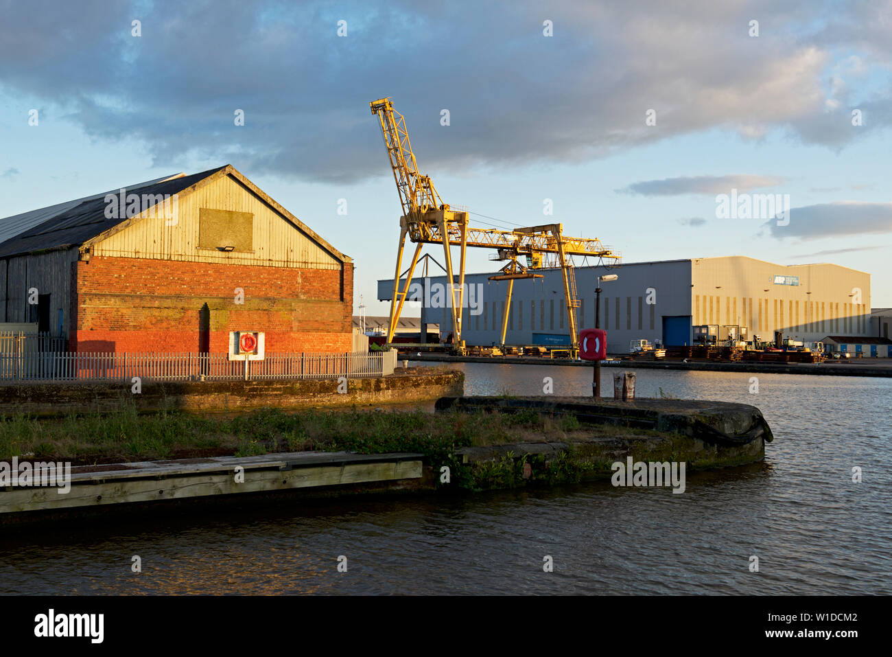 Goole docks, East Yorkshire, England UK Stock Photo - Alamy