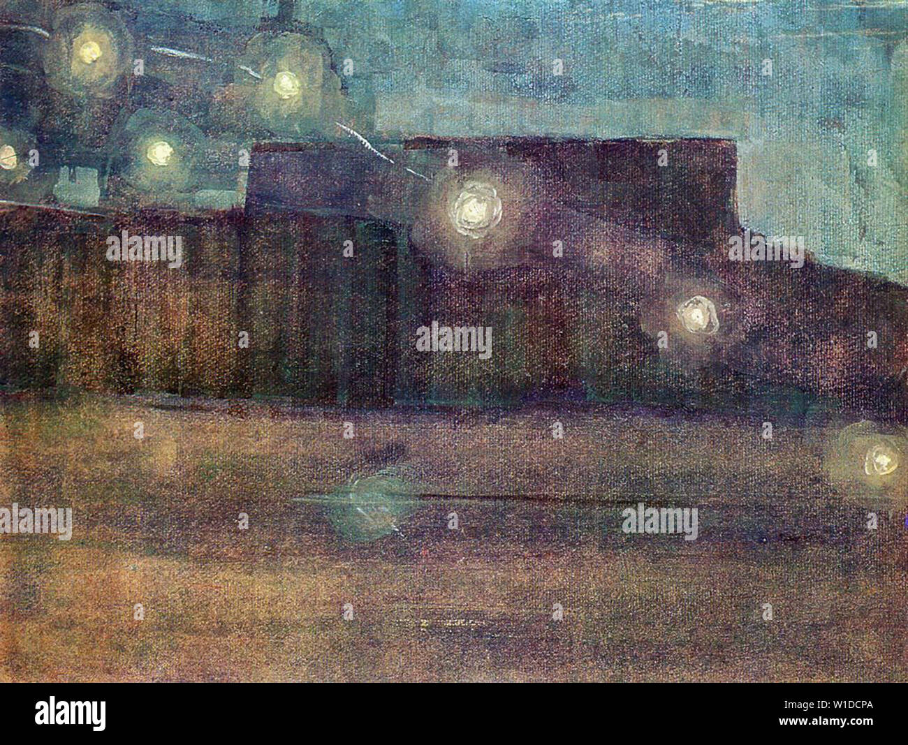 Mikalojus Konstantinas Čiurlionis - Sparks Ii 1906 Stock Photo - Alamy