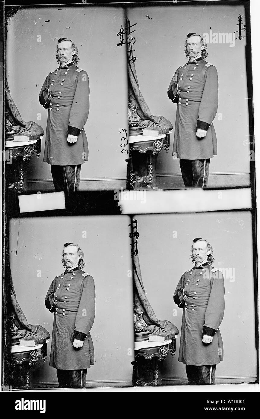 Gen. George A. Custer Stock Photo - Alamy