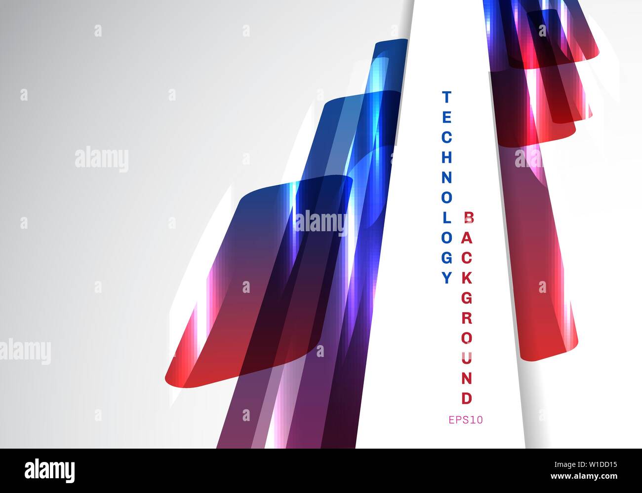 Red on white overlapping Stock Vector Images - Alamy