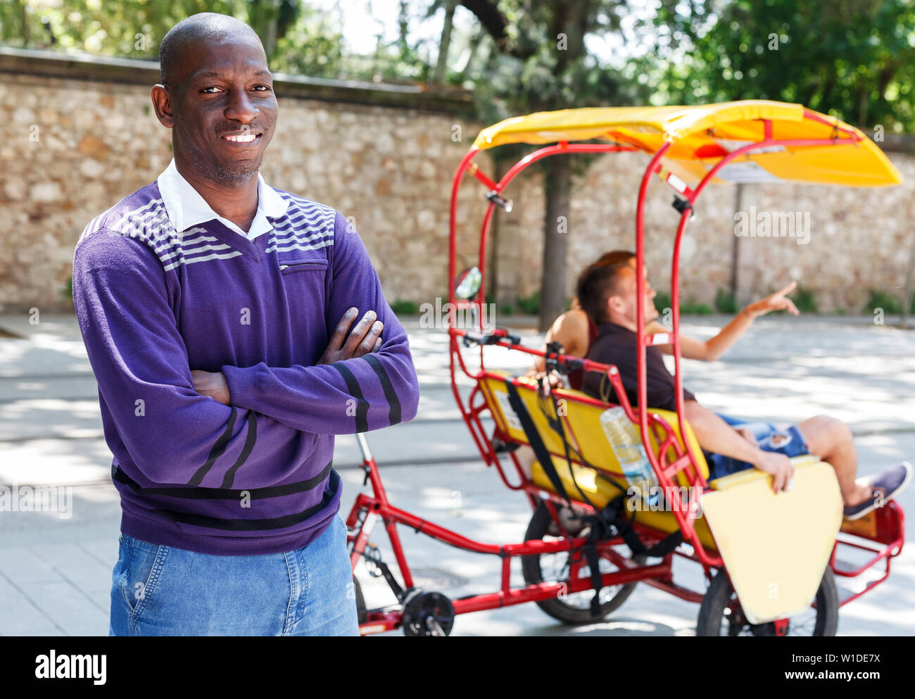 Happy african driver and passengers hi-res stock photography and images ...