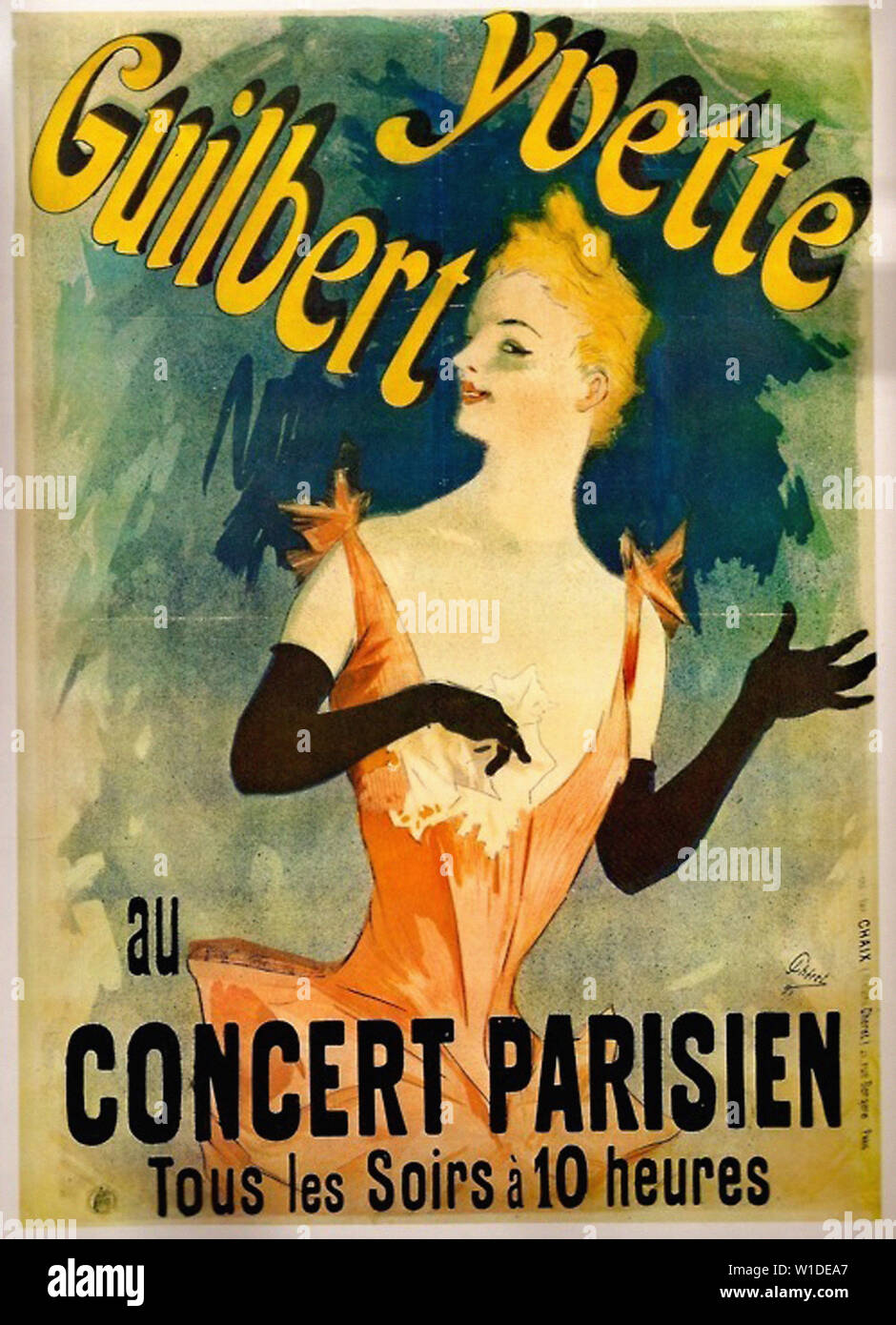 Yvette guilbert hi-res stock photography and images - Alamy