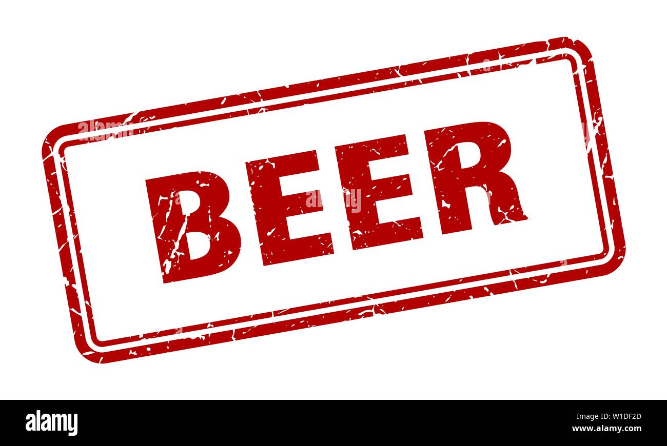Delicious cold beer red Stock Vector Images - Alamy