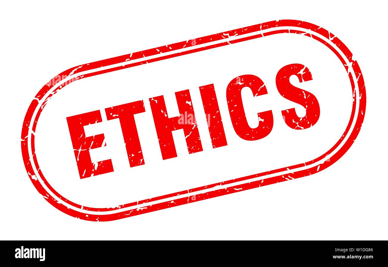 Ethics square isolated sign hi-res stock photography and images - Alamy