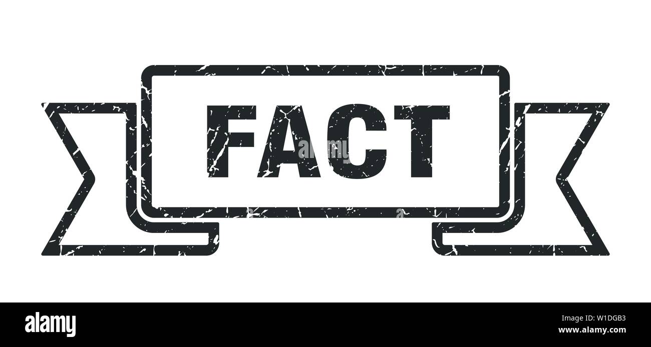 fact grunge ribbon. fact sign. fact banner Stock Vector Image & Art - Alamy