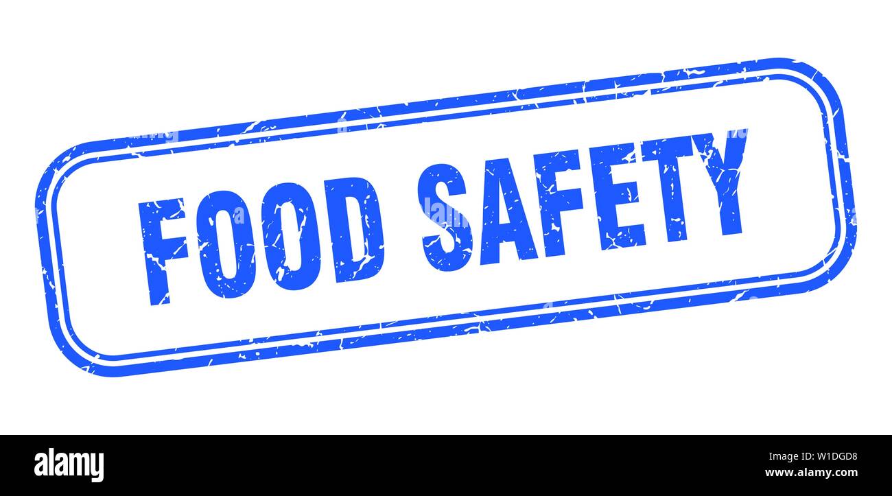 food safety stamp. food safety square grunge sign. food safety Stock ...