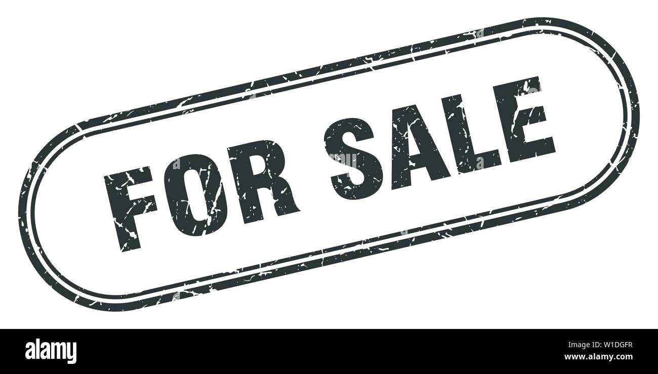 for sale stamp. for sale square grunge sign. for sale Stock Vector ...