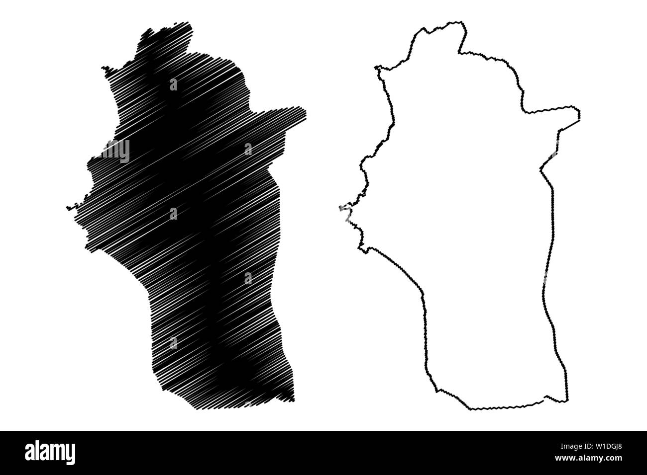 Latakia Governorate (Governorates of Syria, Syrian Arab Republic) map ...