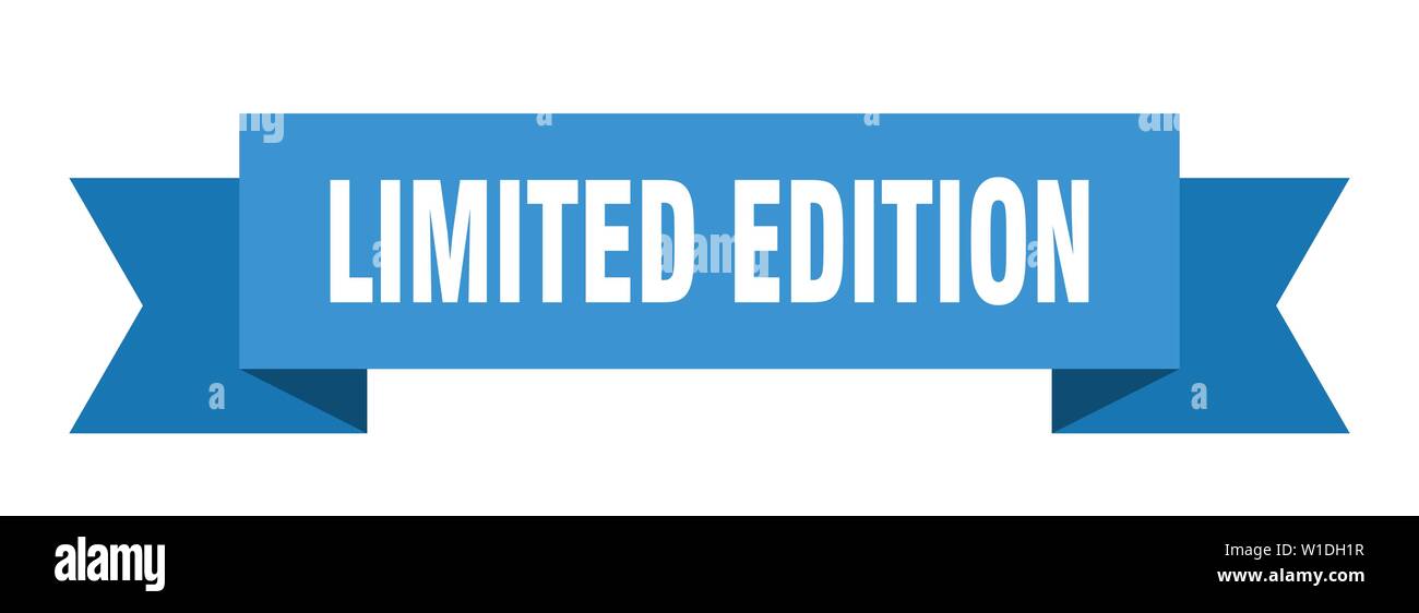 limited edition ribbon. limited edition isolated sign. limited edition ...
