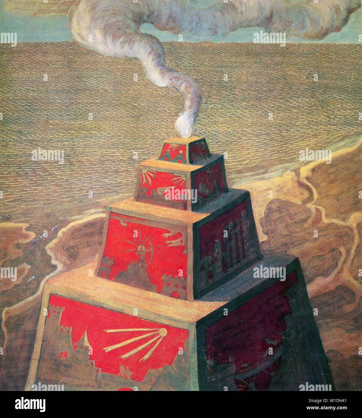 Mikalojus Konstantinas Čiurlionis - Altar 1909 Stock Photo - Alamy