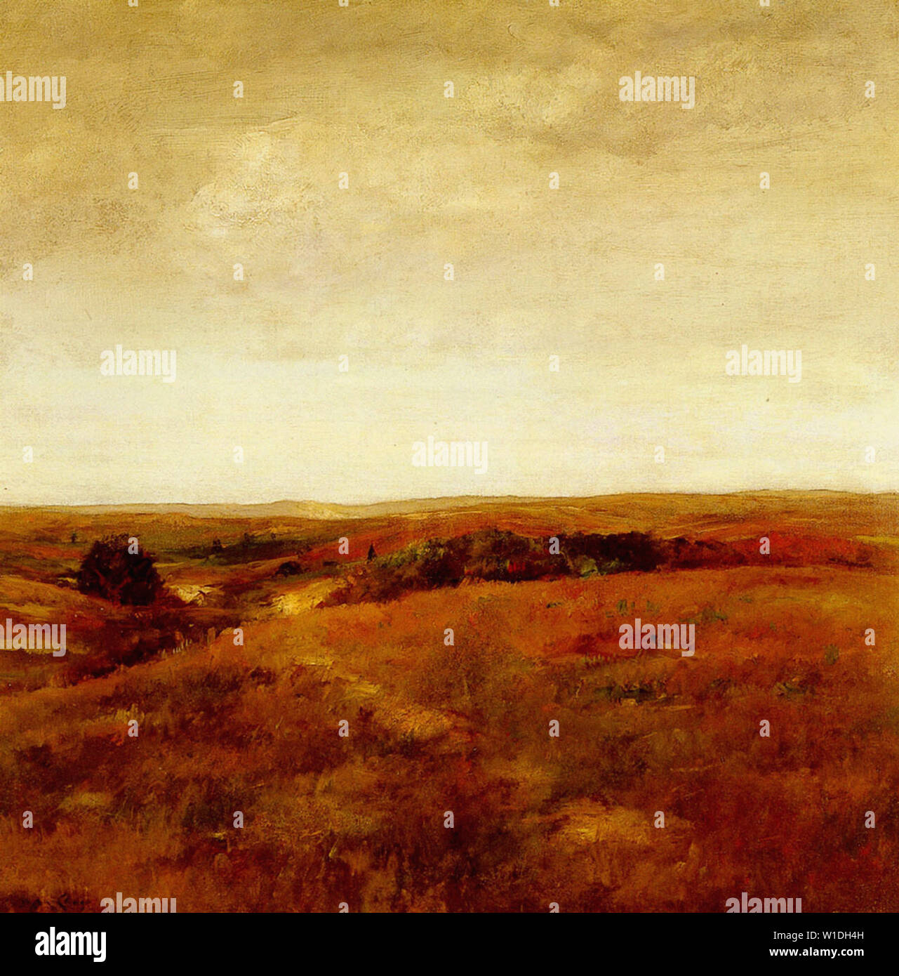 William Merritt Chase - October 18 Stock Photo - Alamy