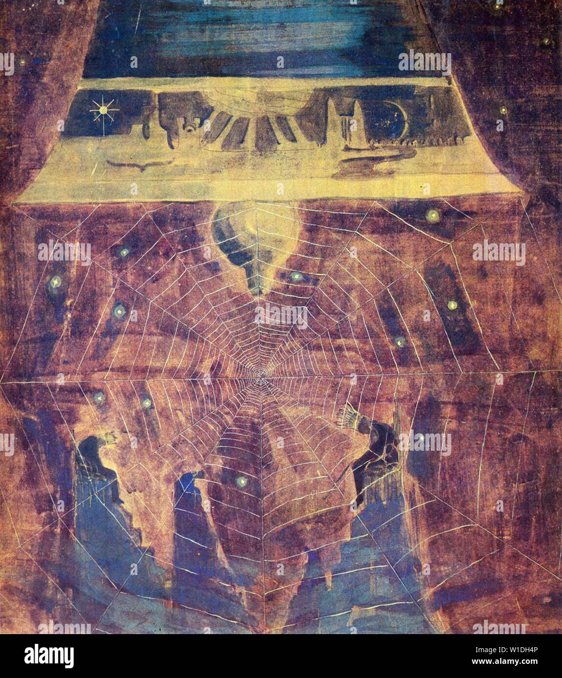 Mikalojus Konstantinas Čiurlionis - Finale Sonat Sun 1907 Stock Photo ...