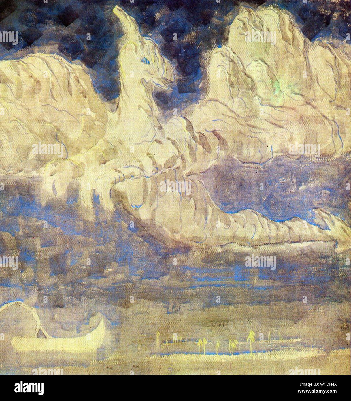 Mikalojus Konstantinas Čiurlionis - Journey Prince Ii 1907 Stock Photo ...