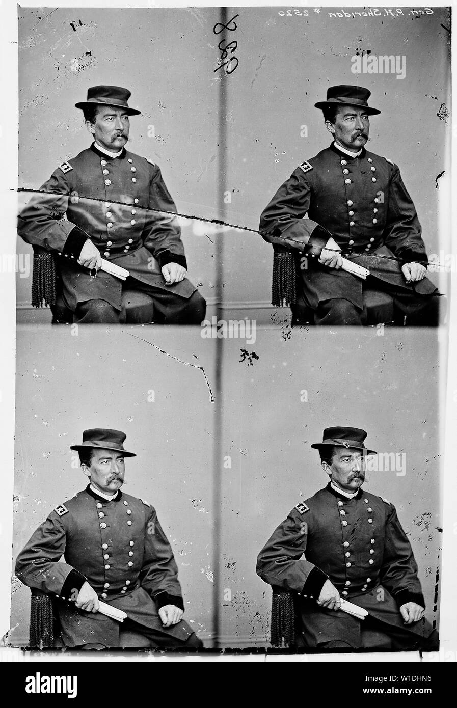 Gen. Philip A. Sheridan Stock Photo - Alamy