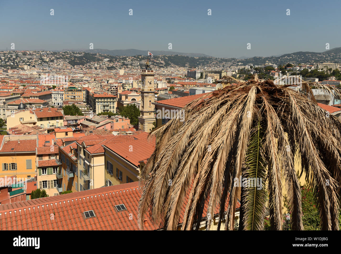 Cityscape of Nice, France. Panorama of the Nice Stock Photo - Alamy