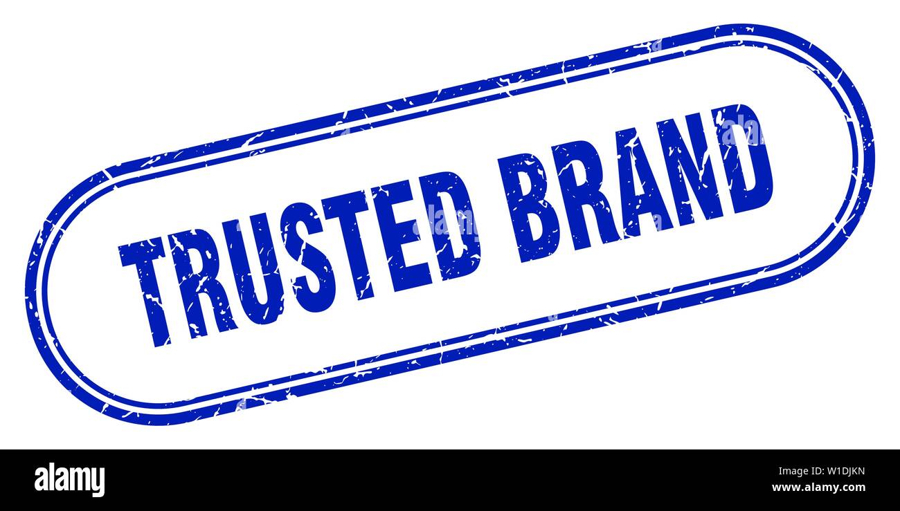 trusted brand stamp. trusted brand square grunge sign. trusted brand ...