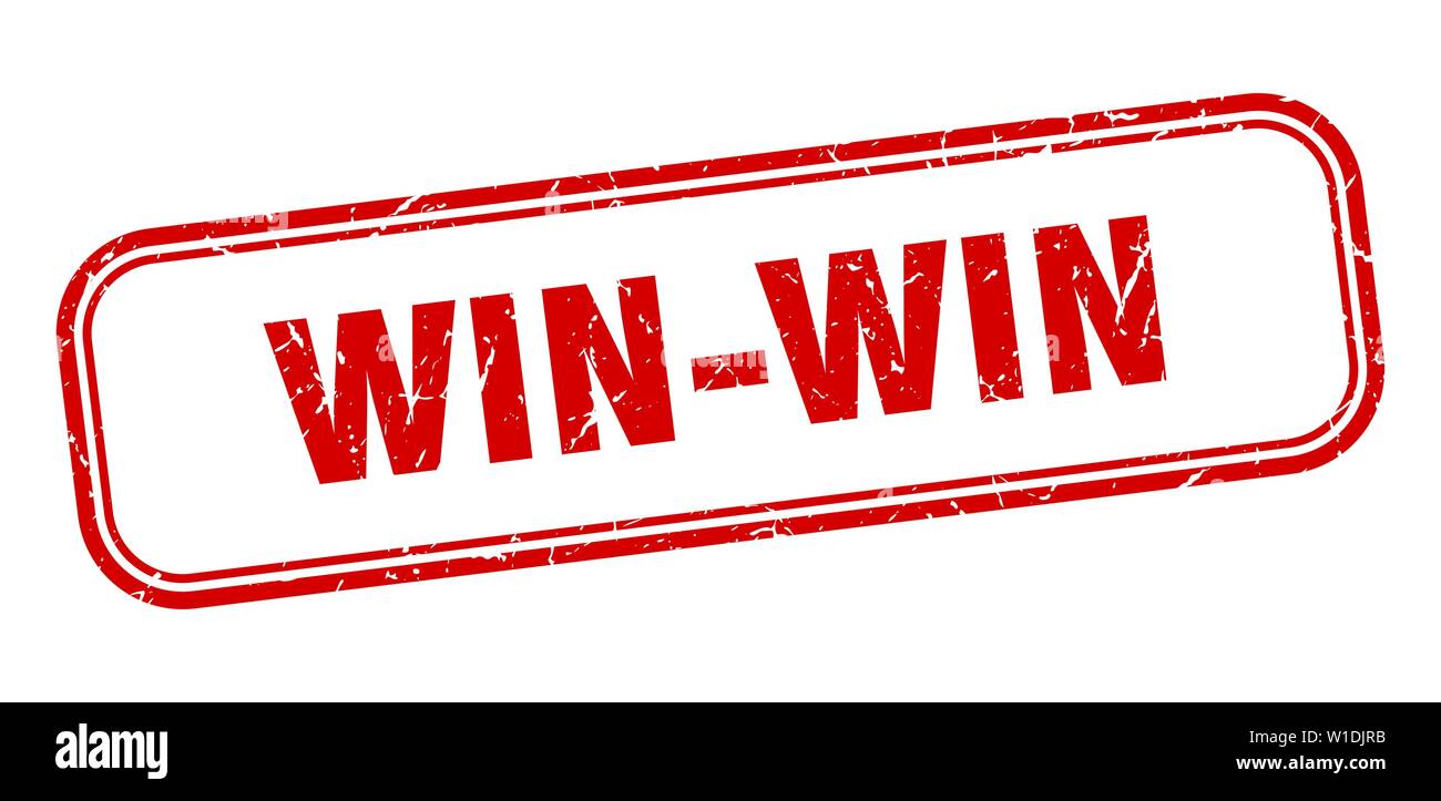 win-win stamp. win-win square grunge sign. win-win Stock Vector Image ...