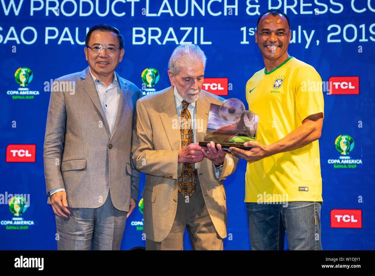 Former Brazilian football player Marcos Evangelista de Morais, known as ...