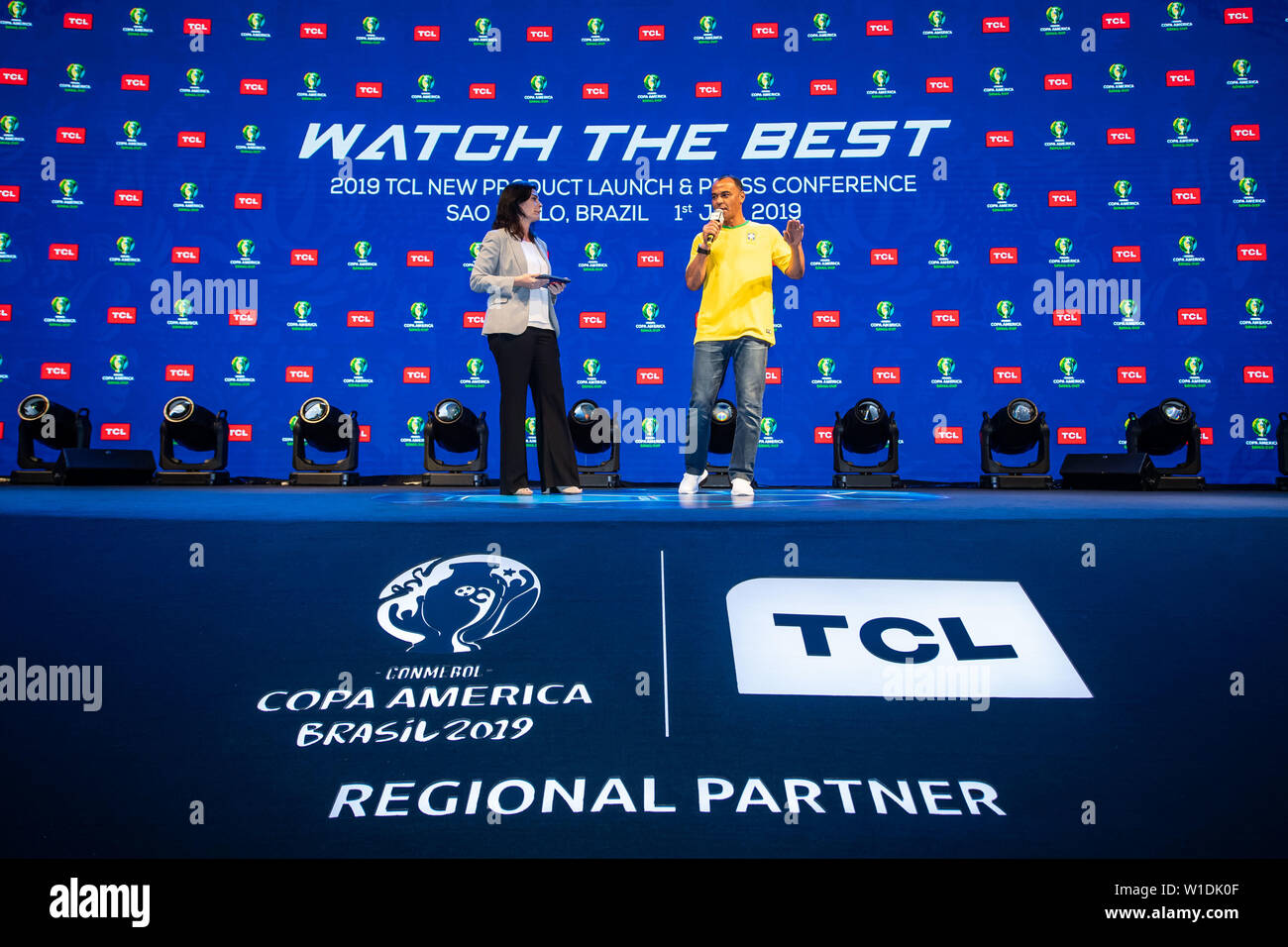 Former Brazilian football player Marcos Evangelista de Morais, known as ...