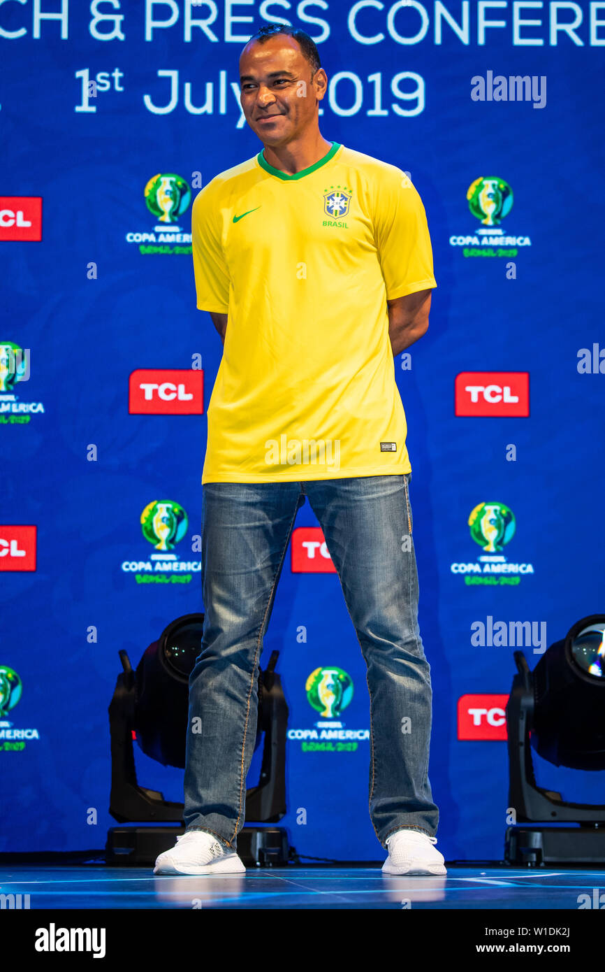 Former Brazilian football player Marcos Evangelista de Morais, known as ...