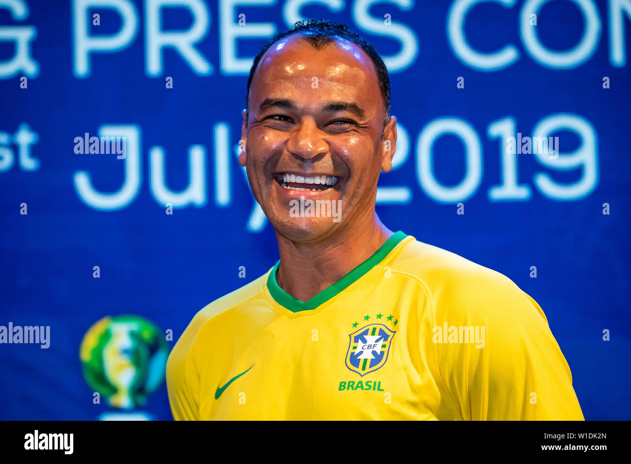 Former Brazilian football player Marcos Evangelista de Morais, known as ...