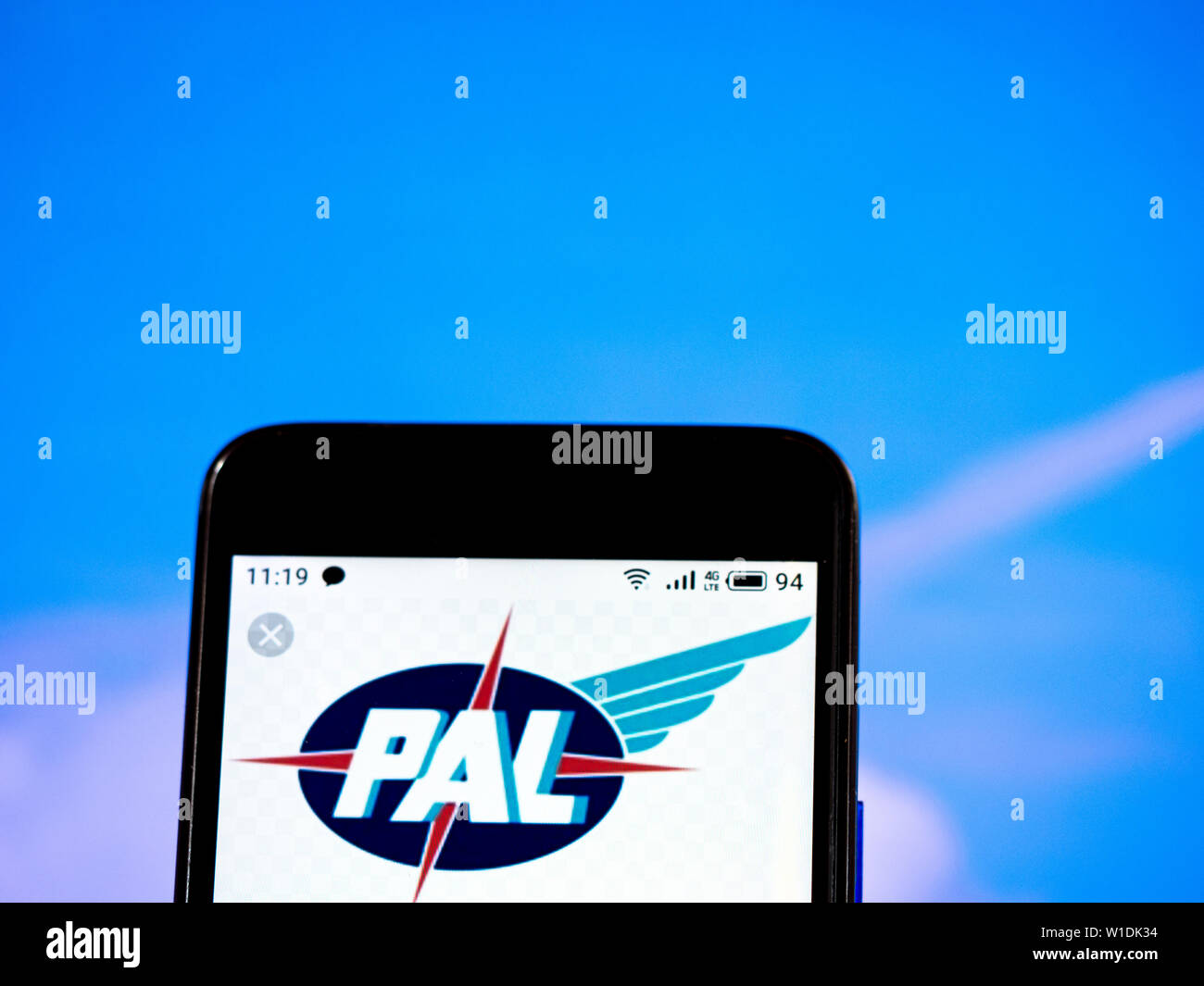 Philippine airlines logo hi-res stock photography and images - Alamy