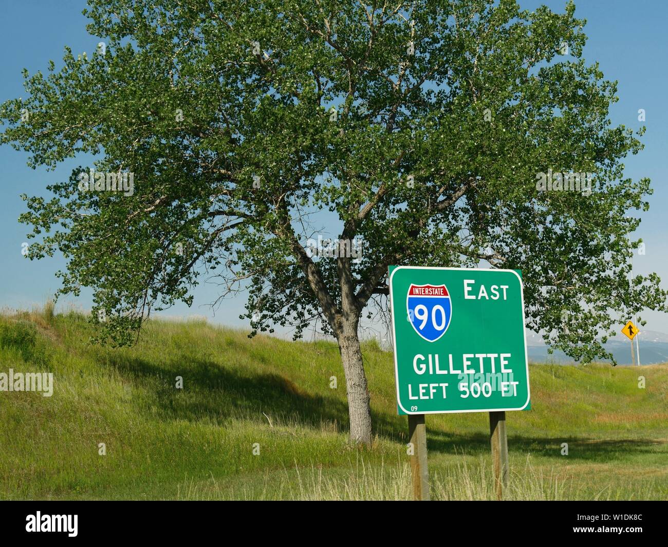 Interstate 90 road signs hi-res stock photography and images - Alamy