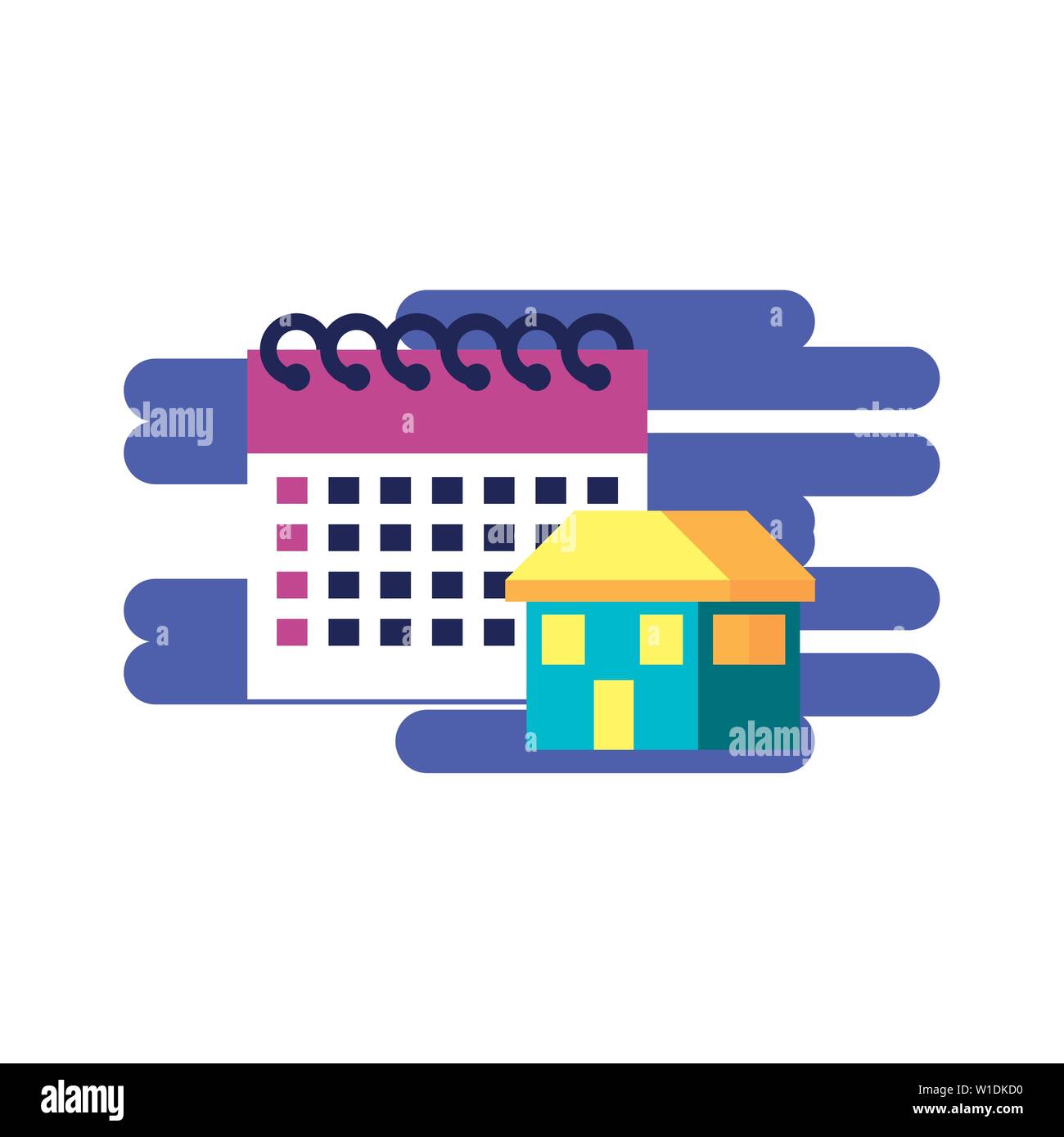 Facade date Stock Vector Images - Alamy