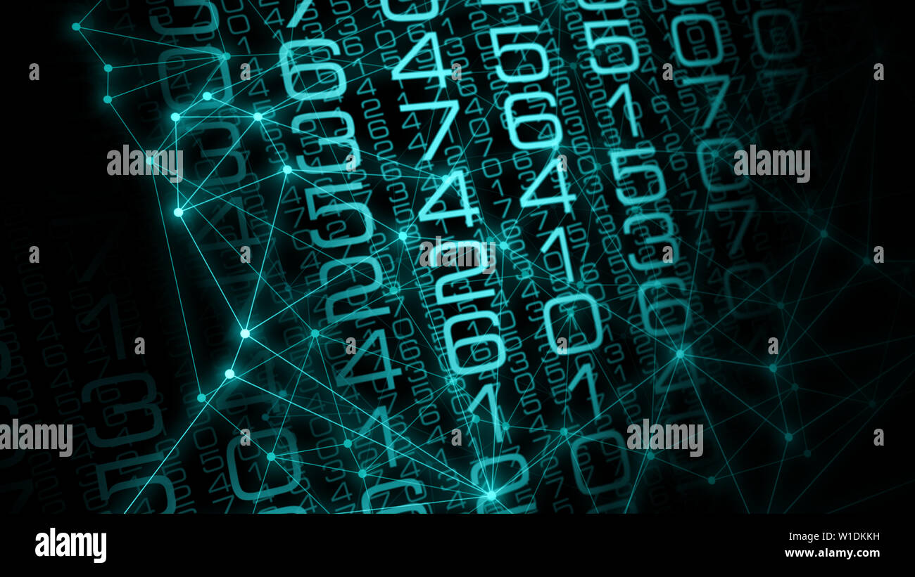 Ai algorithm data flow abstract hi-res stock photography and images - Alamy