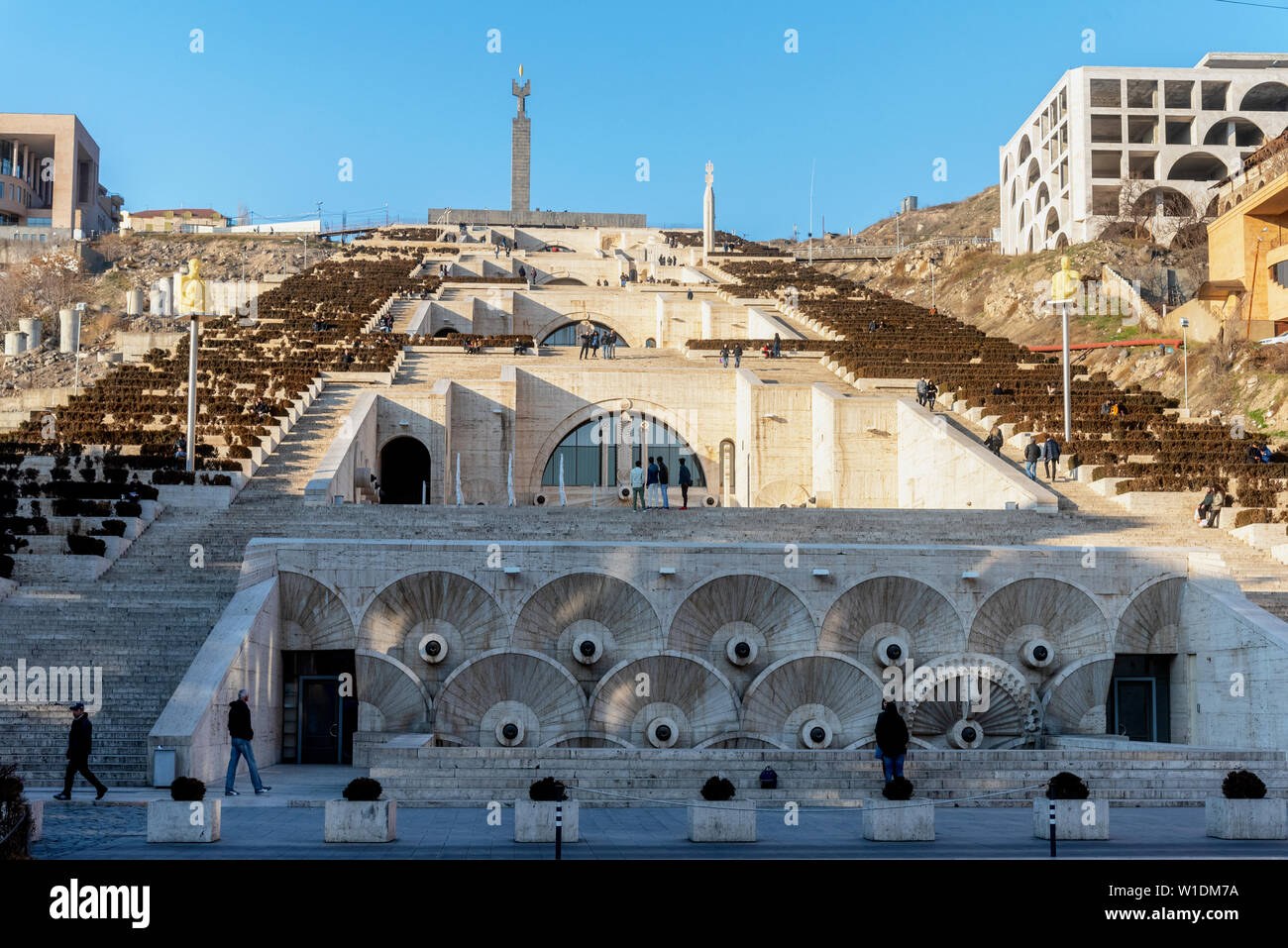 Historical Cascade art complex in Yerevan, Armenia Stock Photo - Alamy