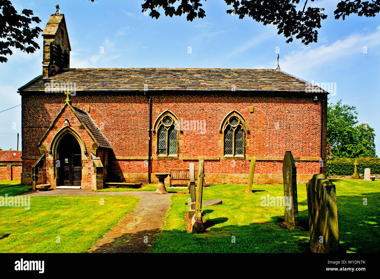 St Peters Church, Birkby near Gt Smeaton, North Yorkshire, England ...