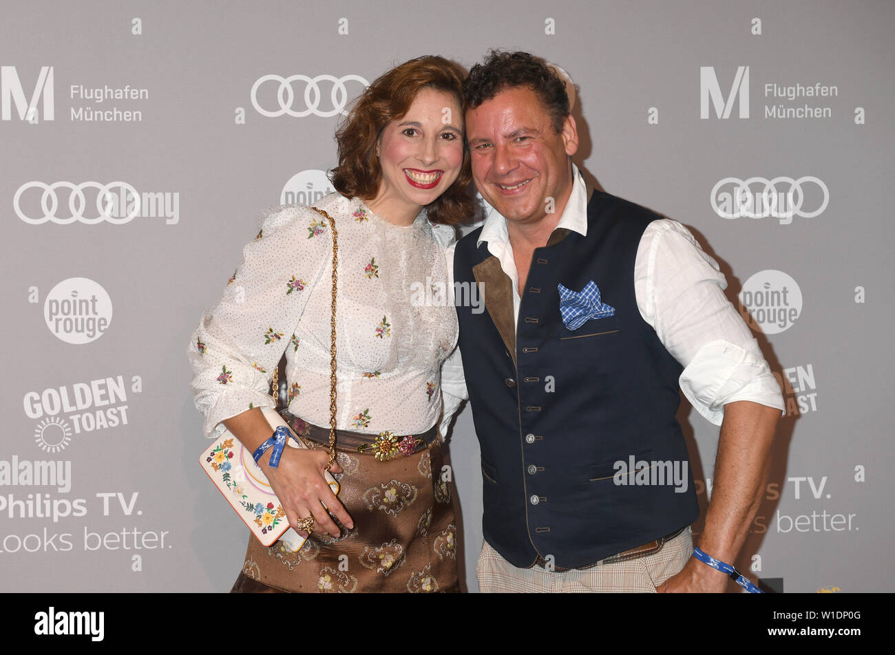 Munich, Germany. 01st July, 2019. The designers Lola Paltinger and Andi ...