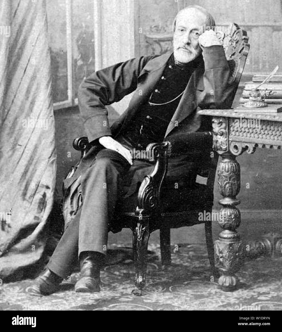 GIUSEPPE MAZZINI (1805-1872) Italian politician and journalist Stock ...