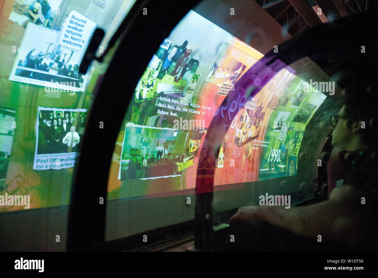 Mail rail train hi-res stock photography and images - Alamy