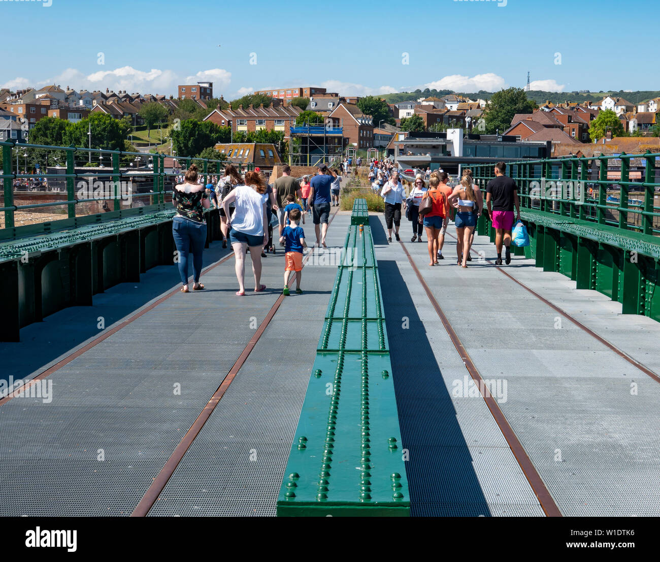 Folkestone Harbour Bridge High Resolution Stock Photography and Images ...