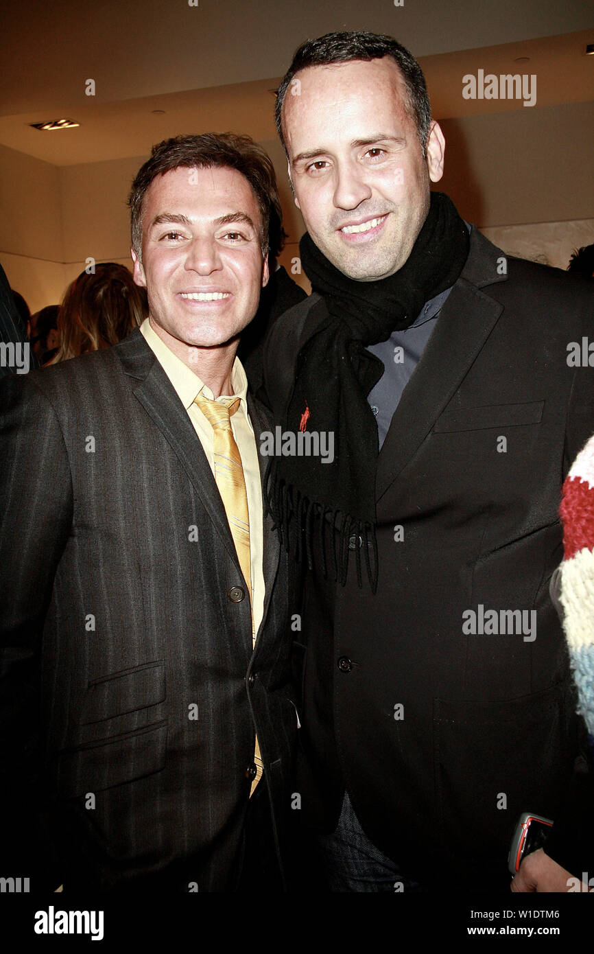 New York, USA. 5 February, 2009. Designer, Loris Diran, Scott Buchheit ...
