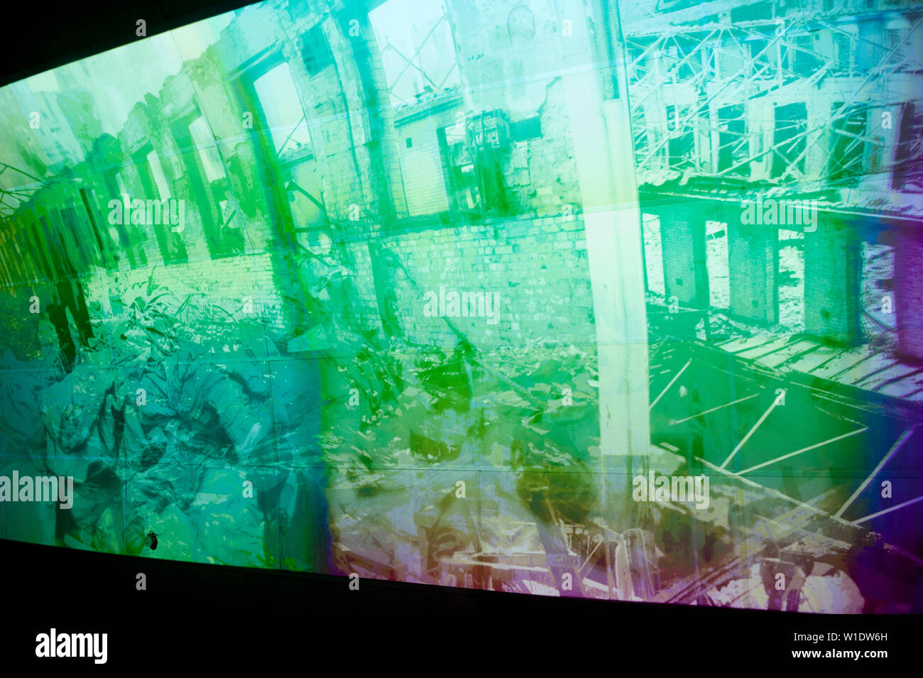 Mail Rail train at the postal museum, London Stock Photo - Alamy