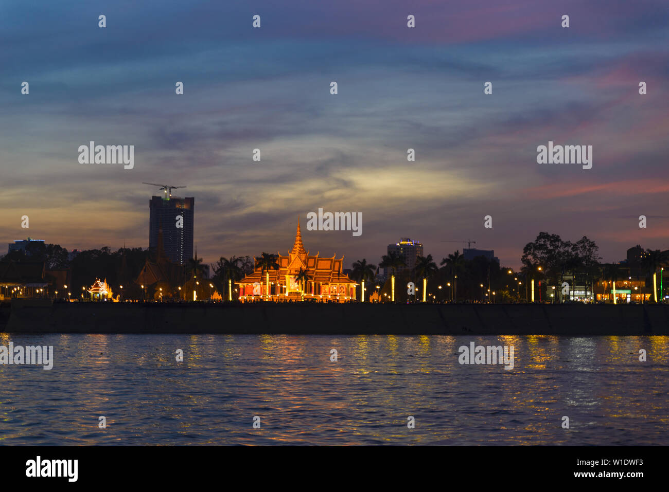 Phnom penh skyline hi-res stock photography and images - Alamy