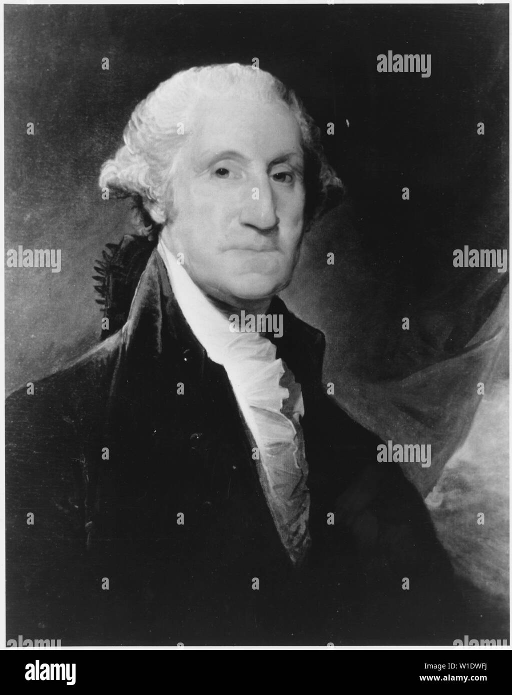 George Washington. Copy of painting by Gilbert Stuart; General notes ...