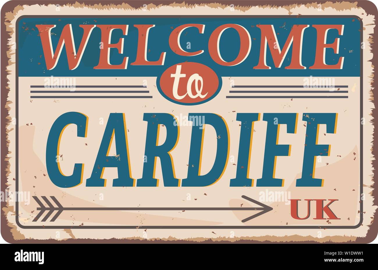 1960s cardiff Stock Vector Images - Alamy