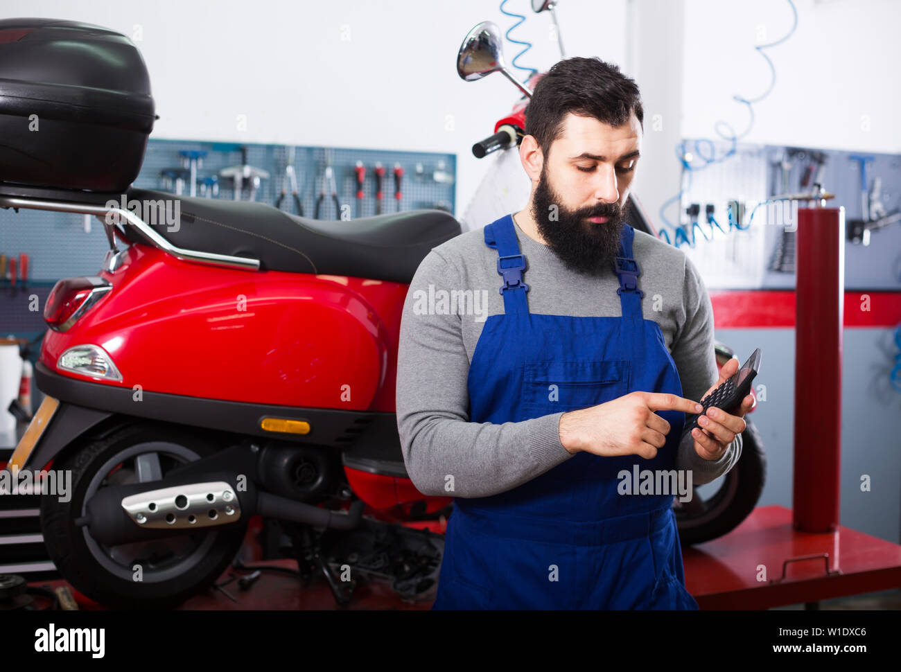 Careful inspection hi-res stock photography and images - Alamy