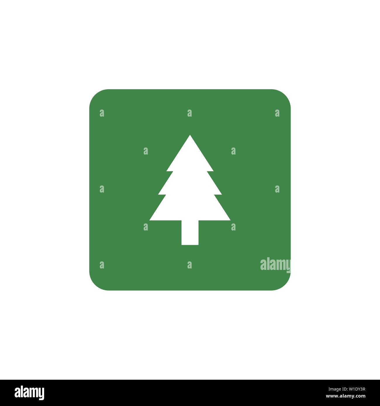 Forestation symbol icon vector illustration. graphic design Stock ...