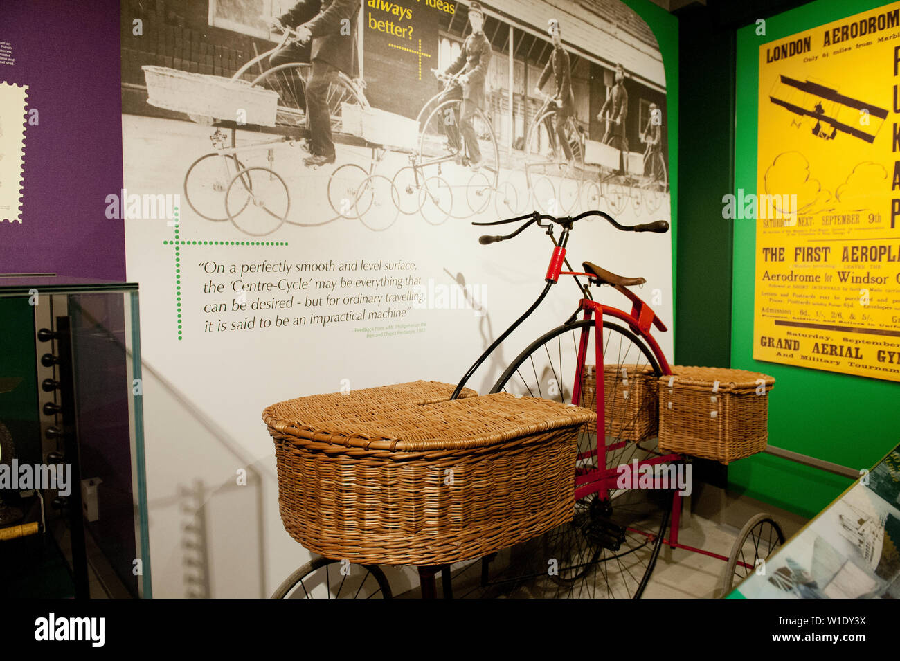 Mail Rail train at the postal museum, London Stock Photo - Alamy
