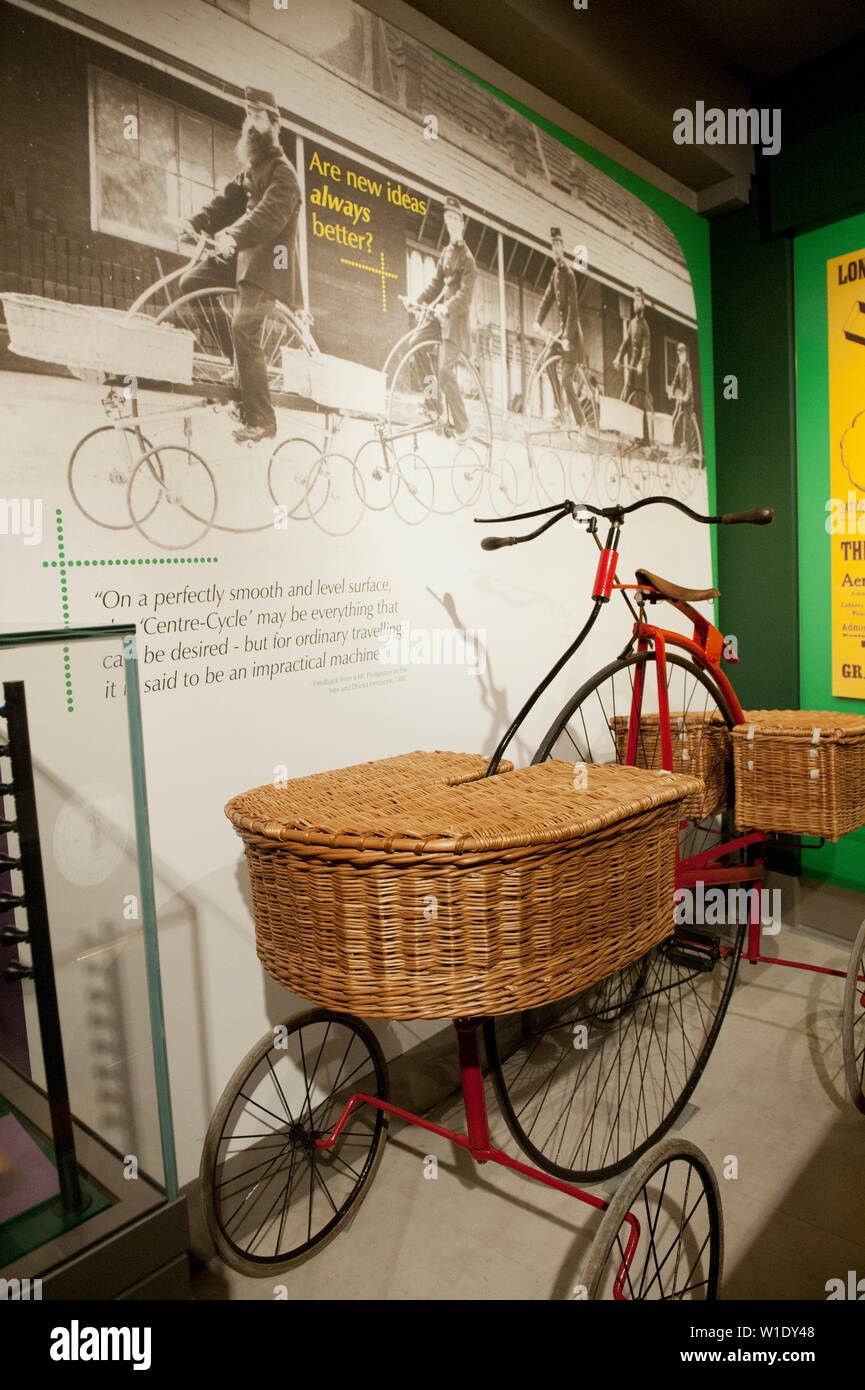 Mail Rail train at the postal museum, London Stock Photo - Alamy