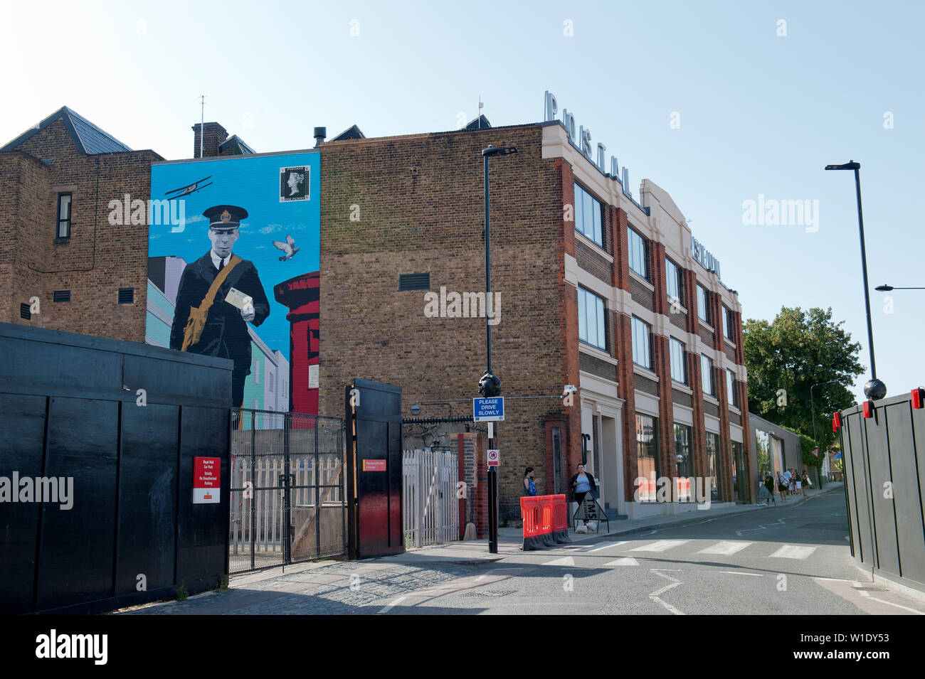 Mail Rail train at the postal museum, London Stock Photo - Alamy