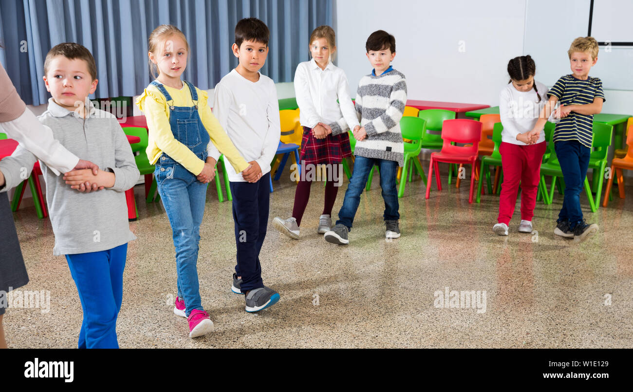 Dance class teacher students classroom hi-res stock photography and ...
