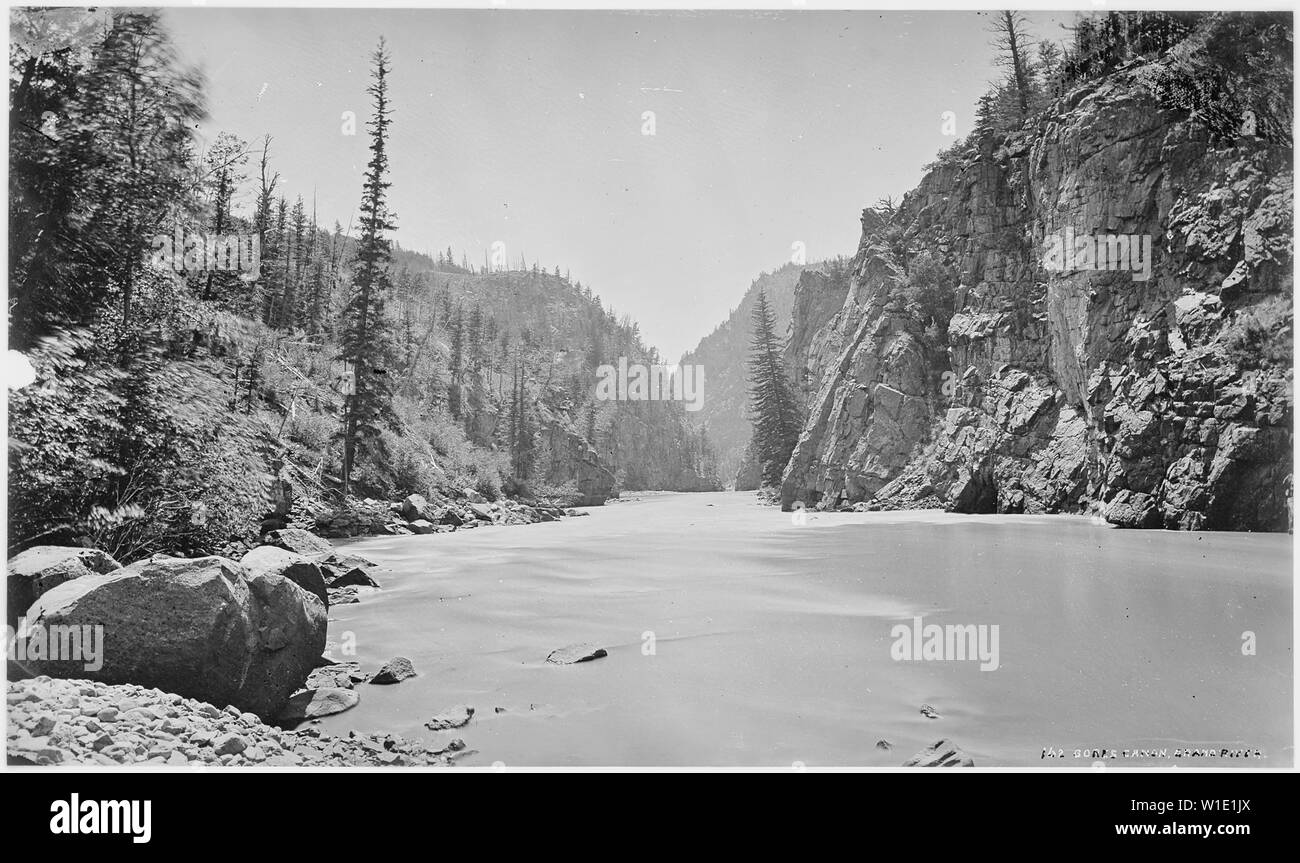 Gore's Canyon, Colorado River. Eagle County, Colorado Stock Photo - Alamy
