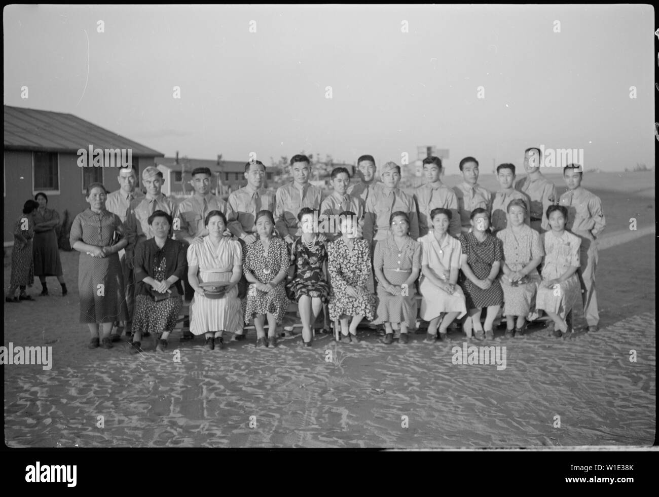 Granada Relocation Center, Amache, Colorado. Blue Star Mothers and ...