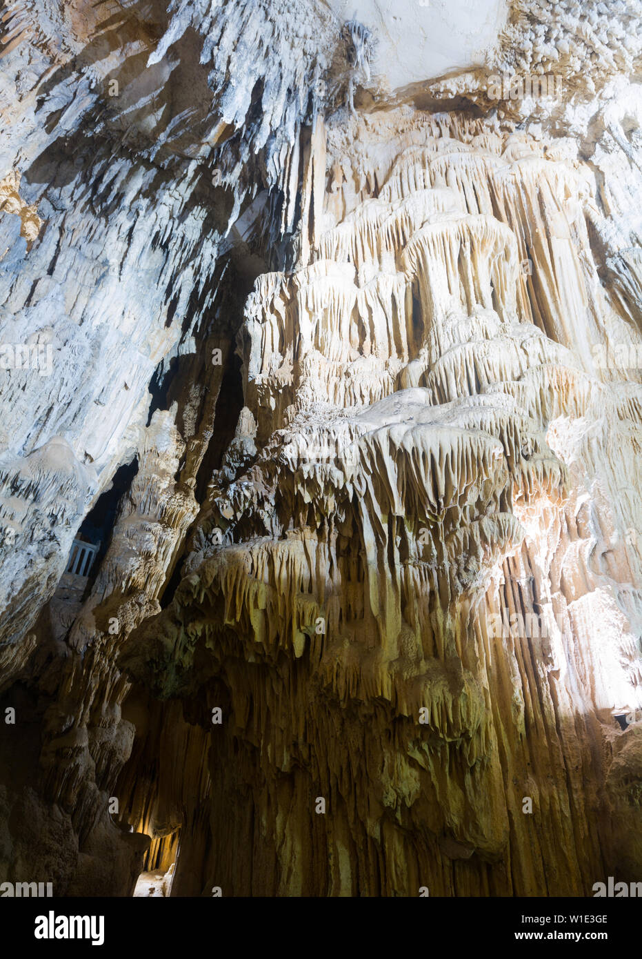 Image of dark cave of Demons in Southern France outdoors Stock Photo ...